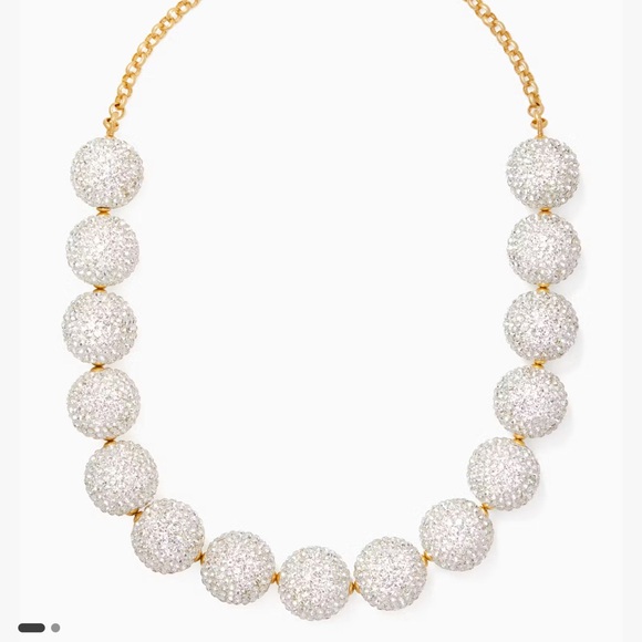 kate spade | Jewelry | Kate Spade Razzle Dazzle Statement Necklace ...